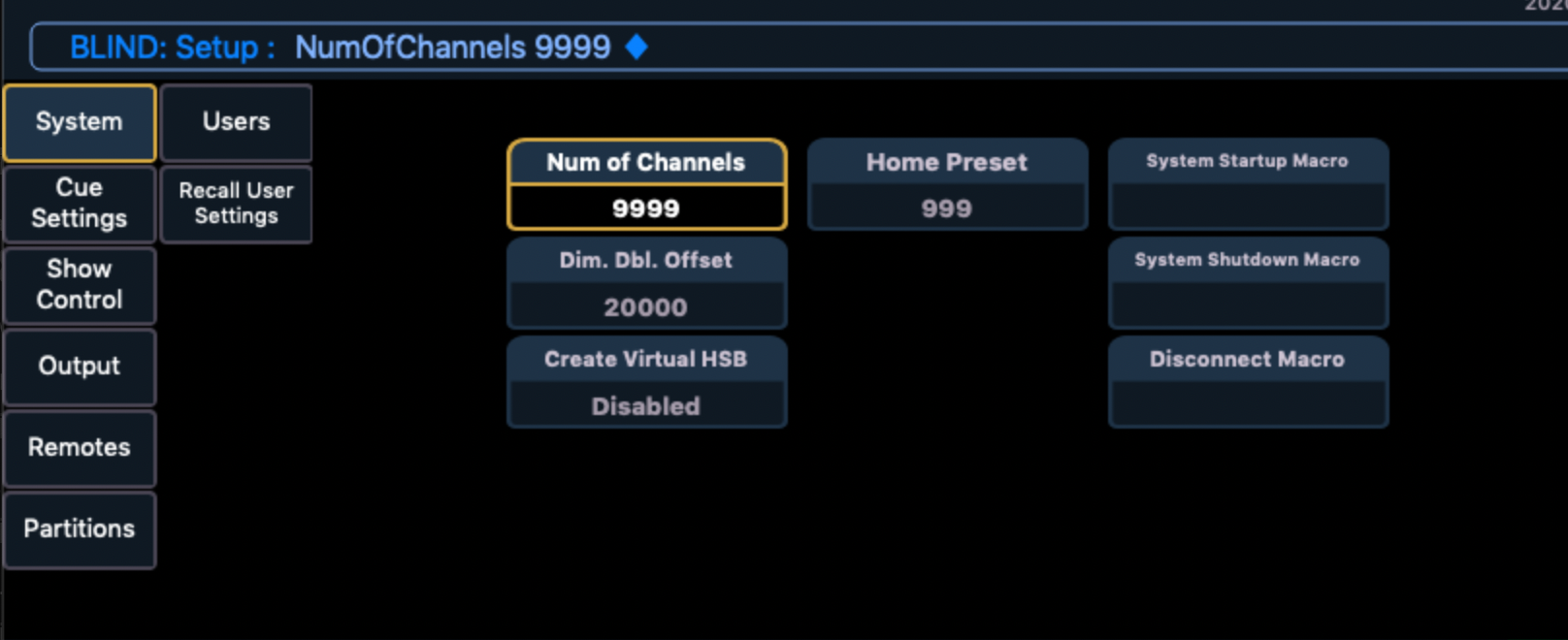 Start your Programming Template- Now – Mark LaPierre Lighting