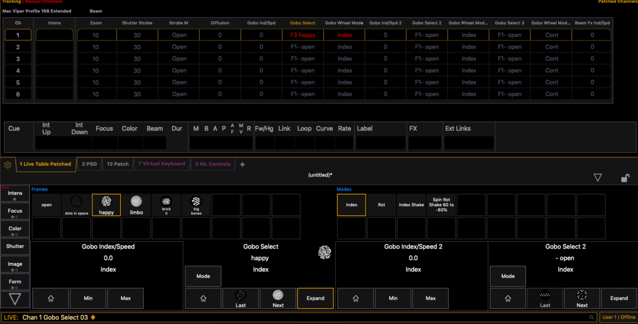 Beam Me Up: Making and using Beam Palettes in EOS – Mark LaPierre Lighting
