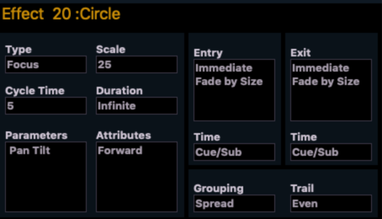 Effects Part 2- Common Controls – Mark LaPierre Lighting