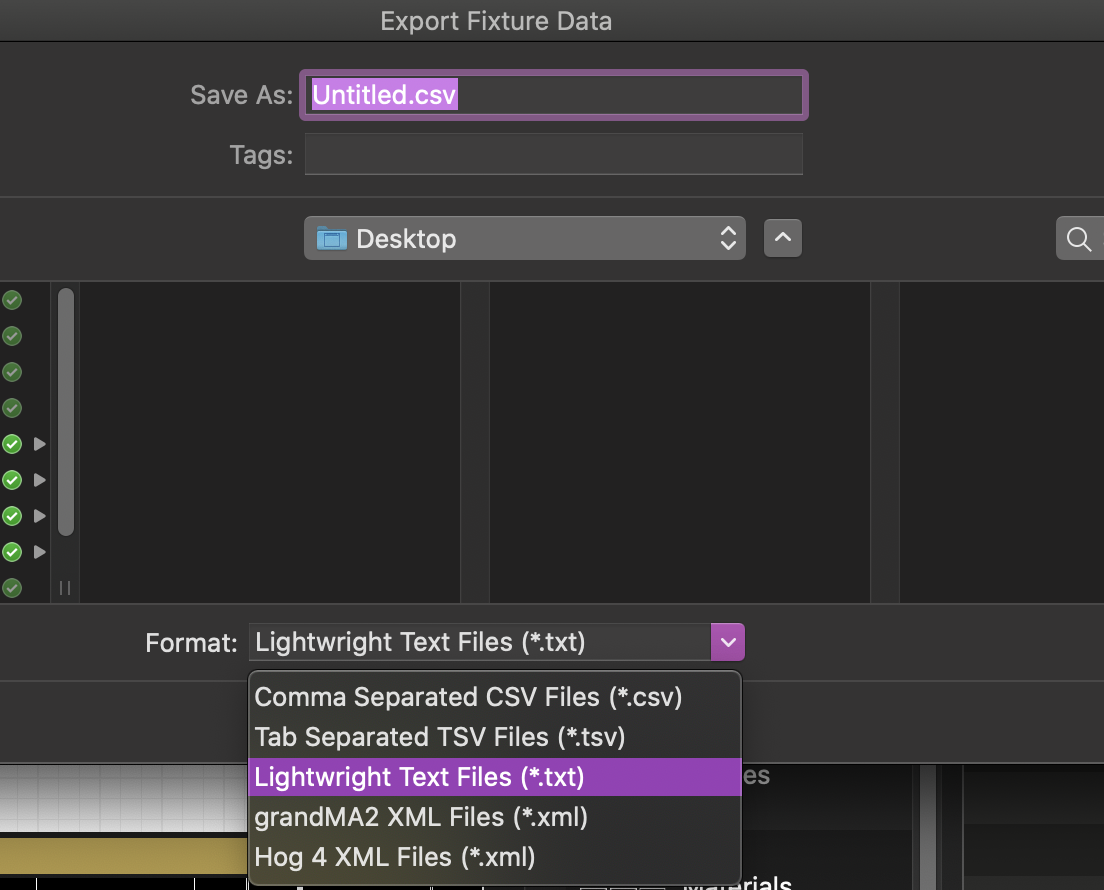 Exporting from Capture 2021 to EOS – Mark LaPierre Lighting