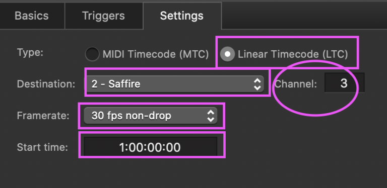 Linear Time Code to EOS from QLab – Mark LaPierre Lighting