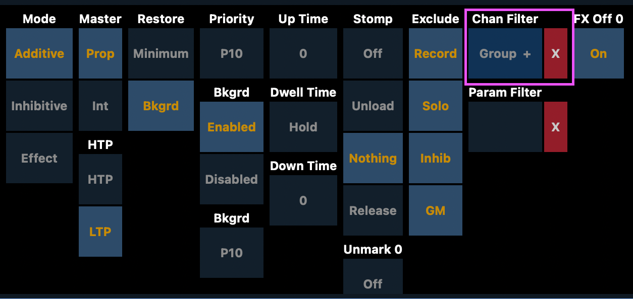 Channel Filter Reversal – Mark LaPierre Lighting