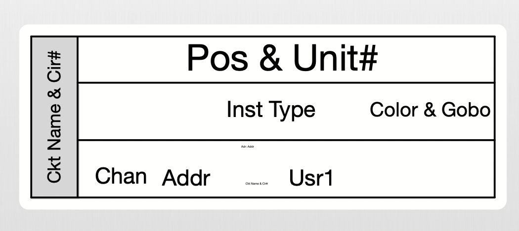 Lightwright Labels – Mark LaPierre Lighting